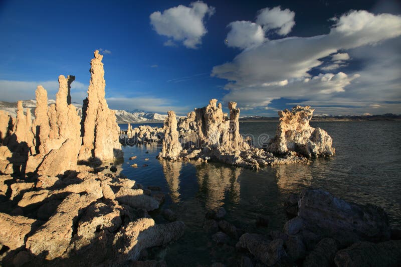 Tufa stock image. Image of mono, lake, maintain, dawn - 19186387