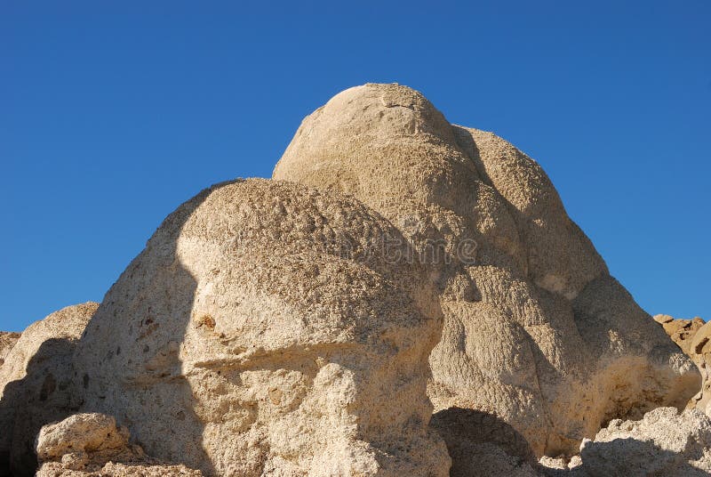 Tufa Rock stock image. Image of black, reno, desert, island - 24564355