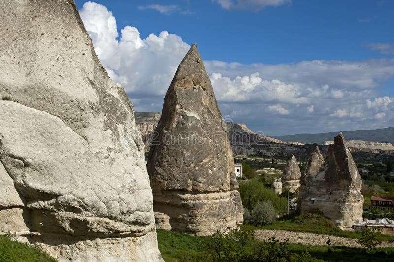 Tuff rocks stock photo. Image of pyramids, countryside - 28725914
