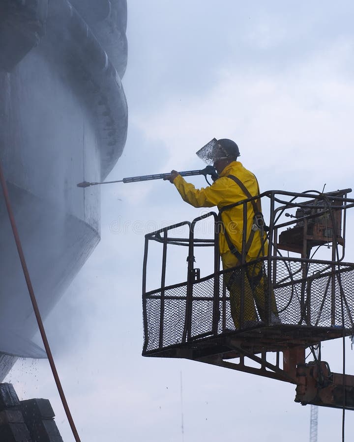 Power blasting stock image. Image of work, blast, mask - 849467