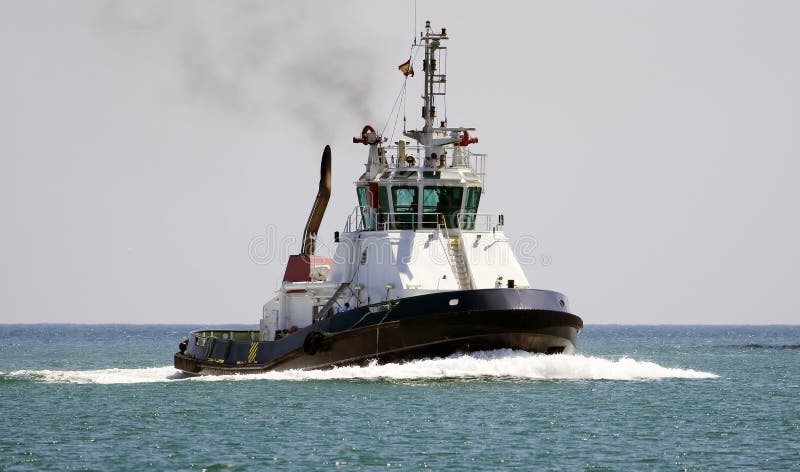 Tug boat stock image. Image of river, port, engine, propulsion - 11193265