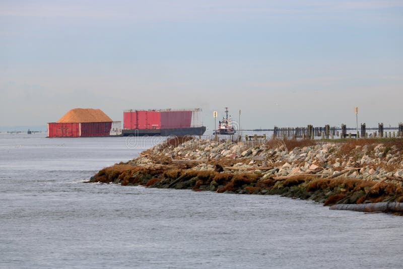 Dangerous Maritime Navigation Stock Photo - Image of vessel, mass ...