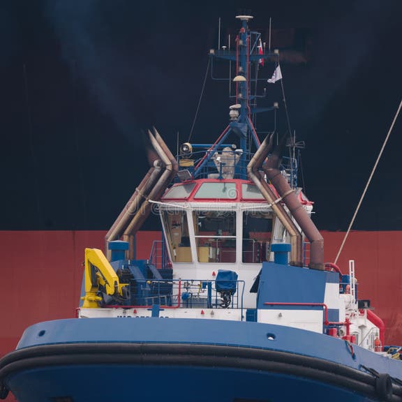 Tugboat stock image. Image of transport, pilot, tugboat - 334420117