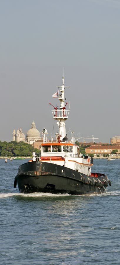 Tugboat And Fire Rescue Ship Picture. Image: 4573723