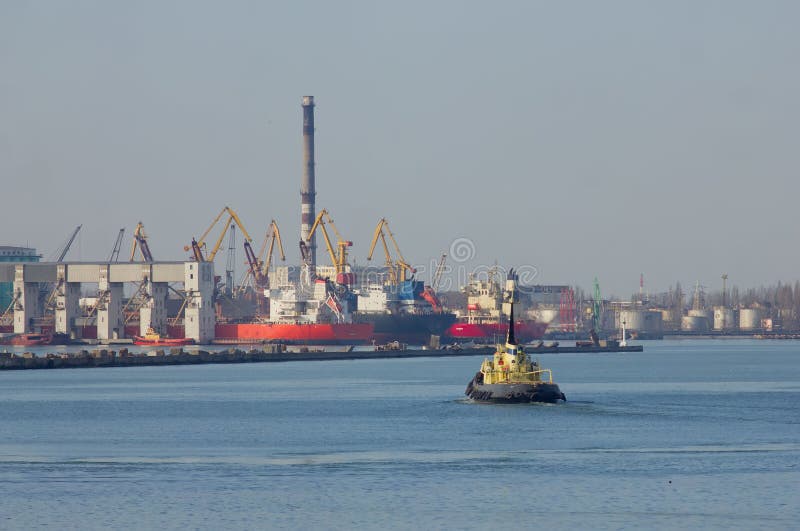 Tugboat stock photo. Image of business, transportation - 67251944