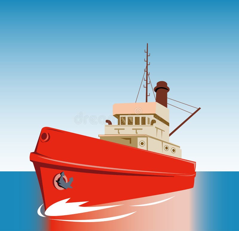 Tugboat Stock Illustrations – 6,100 Tugboat Stock Illustrations ...