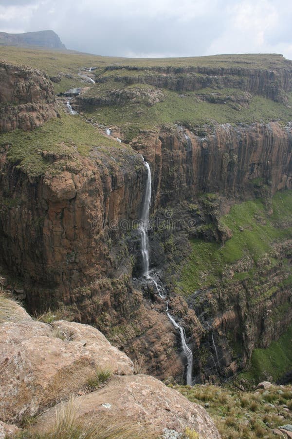 Tugela Falls stock photo. Image of water, nature, drakensberg - 13814522
