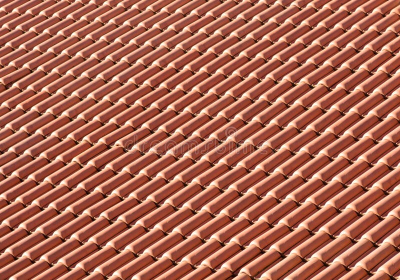 Tuiles d'argile photo stock. Image du toit, carrelé, tuile - 14975154