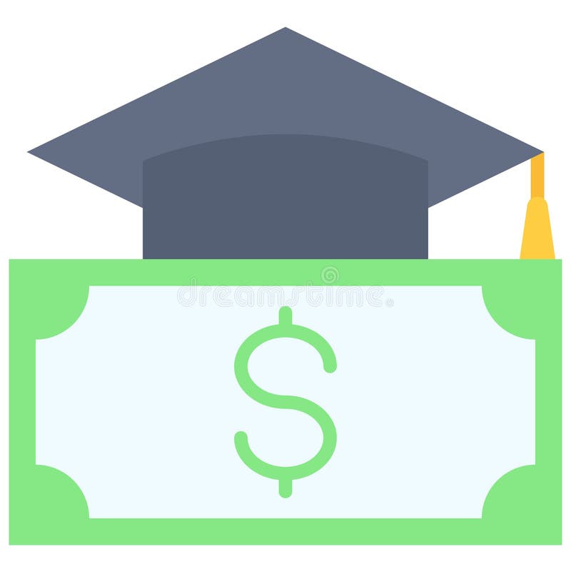 Tuition Icon, High School Related Vector Illustration Stock Vector ...