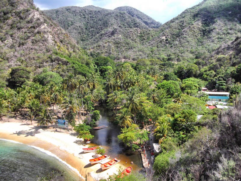 Tuja beach stock photo. Image of venezuela, lagoon, promontory - 83240344