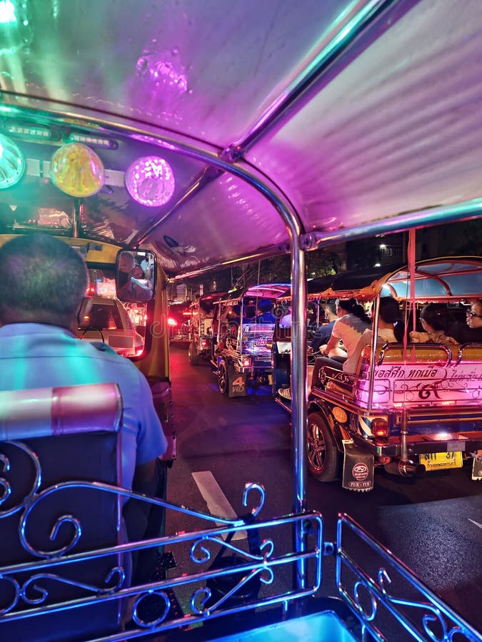 Tuk Tuk Traffic at Night in Bangkok Editorial Image - Image of disco ... Tuk Tuk Traffic at Night in Bangkok Editorial Image - Image of disco ...