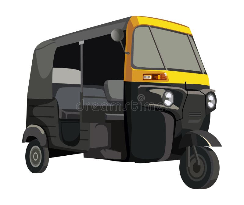 Tuk Tuk Vector Template Design Stock Vector - Illustration of vector ...