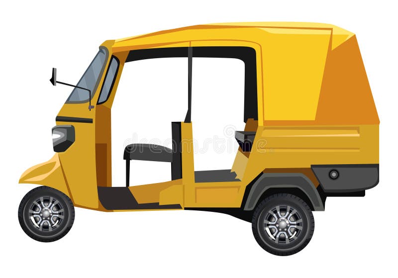 Tuk Tuk Vector Template Design Stock Vector - Illustration of vector ...
