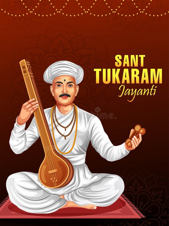 Saint Tukaram Maharaj a Famous 17th-century Marathi Poet, Saint, and ...