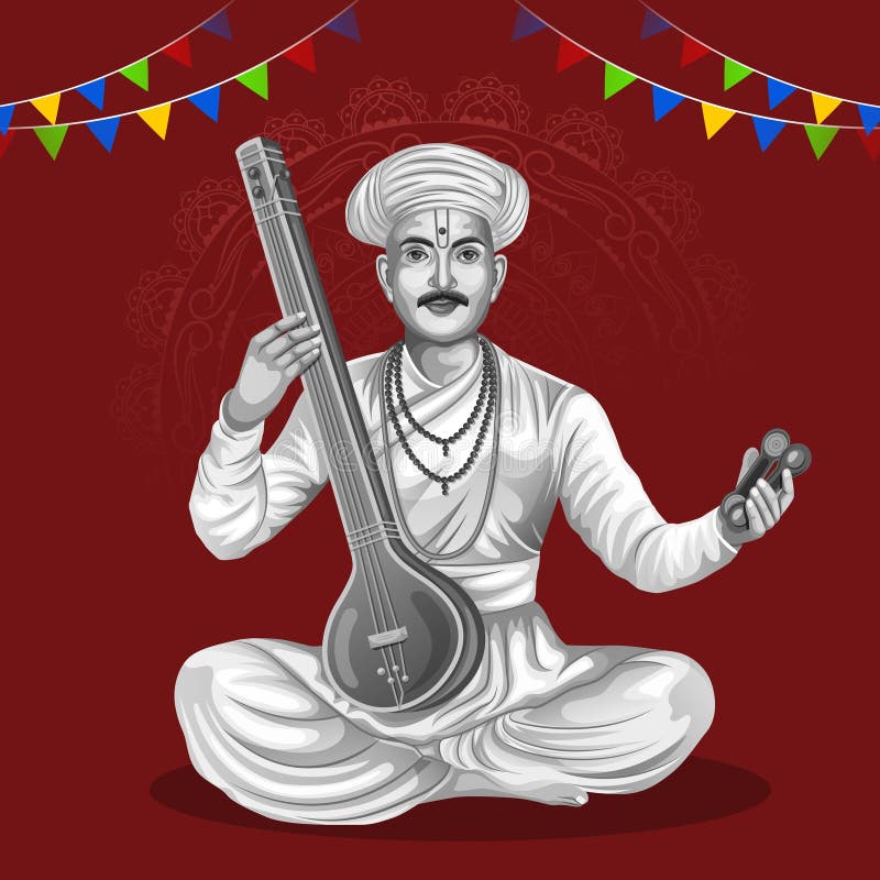 Sant Tukaram Maharaj a Famous 17th-century Marathi Poet, Saint, and ...