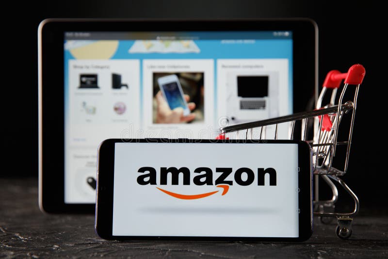 Tula 24 09 2019 Amazon Tablet Phone Display Stock Photos - Free ...