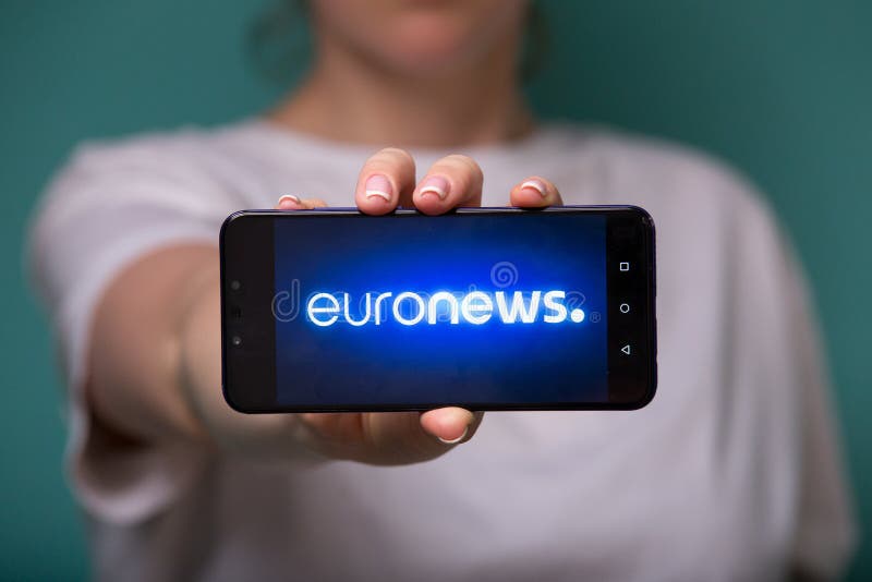 Tula, Russia 17. 06 2019 Euronews on the Phone Display. Editorial Stock Image - Image of ...