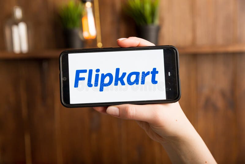 Flipkart app editorial photography. Image of network - 74933227