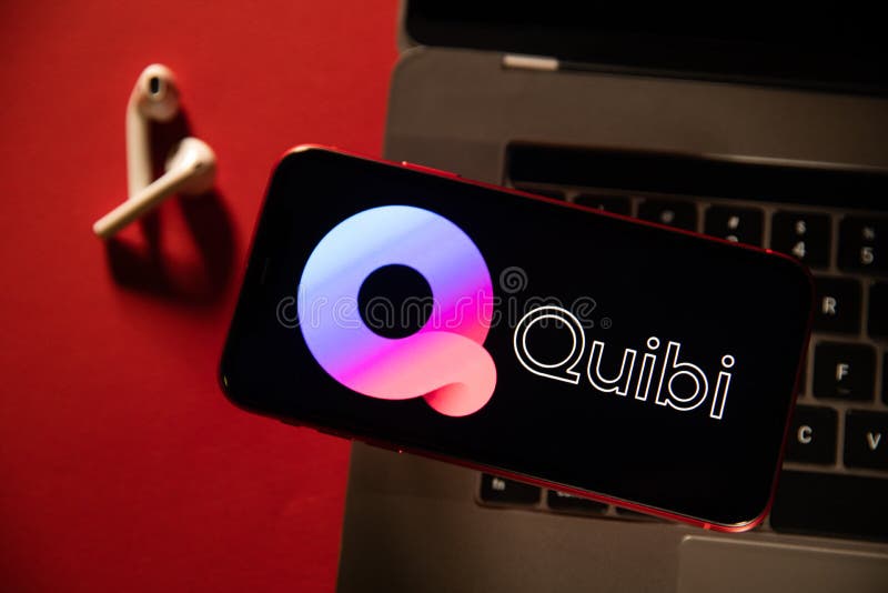 Quibi App Logo on a Smartphone Screen. Manhattan, New York, USA May 2 ...