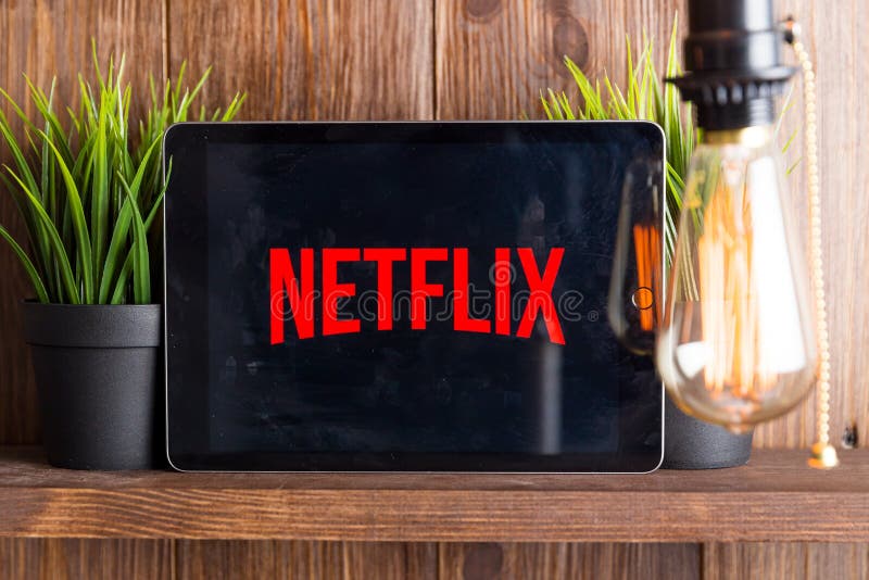 Netflix in a Tablet Computer Editorial Photo - Image of networking ...