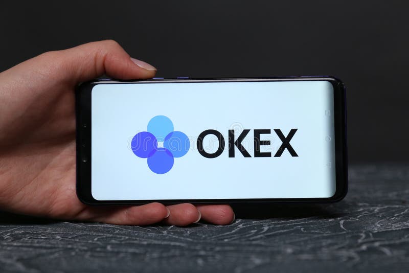 Tula, Russia - November 28, 2018: OKEx Logo Displayed on a Modern ...