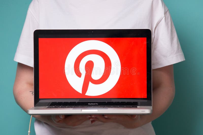 Tula, Russia 17. 06 2019 Pinterest on the Laptop Display. Editorial ...