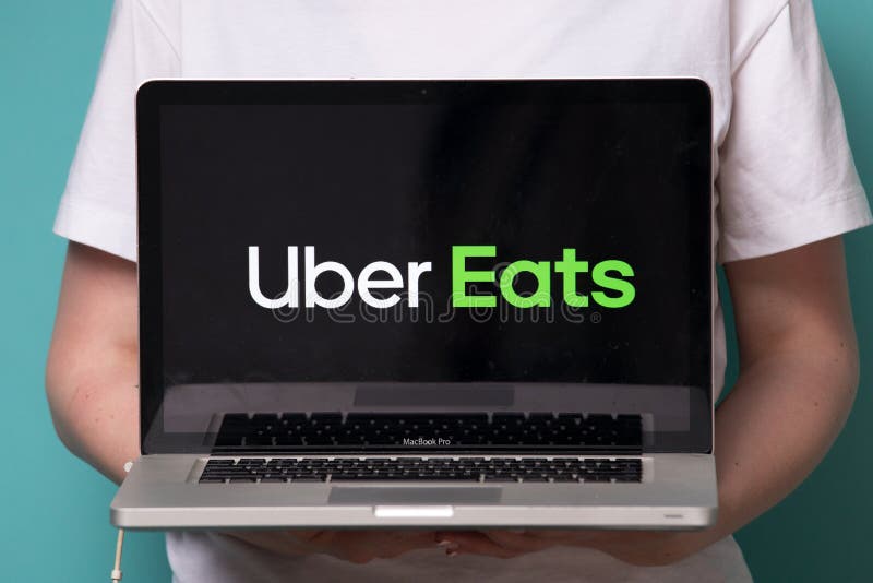 Tula, Russia 17. 06. 2019 Uber Eats on the Laptop Display. Editorial ...