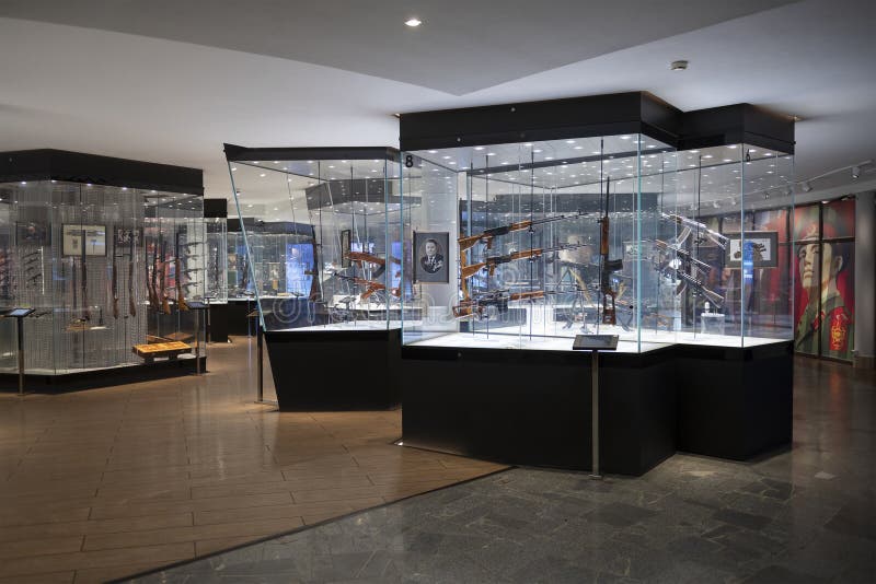 In the Tula State Weapons Museum. Exposition Fragment Editorial Stock ...