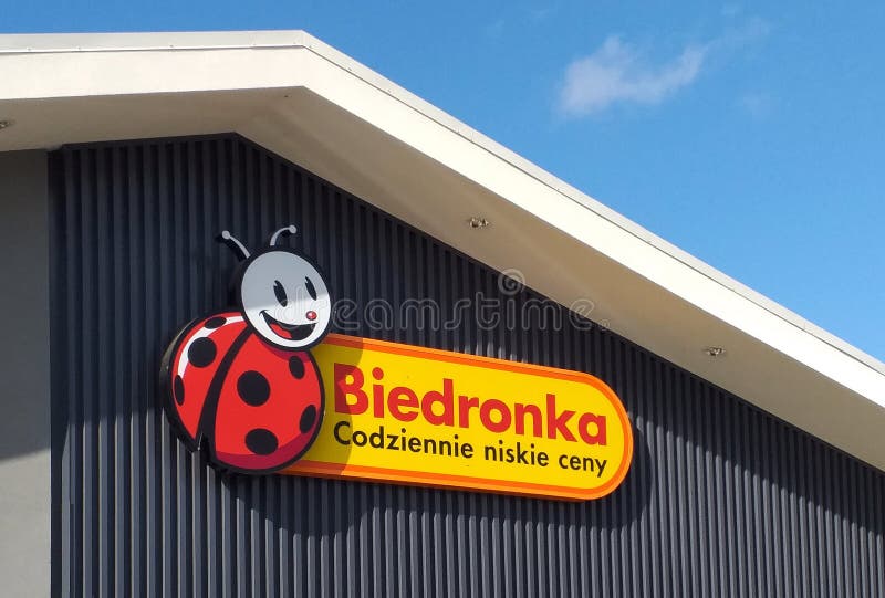 Tulce, Poland - 24 October 2022: Biedronka - One of the Largest Chain ...