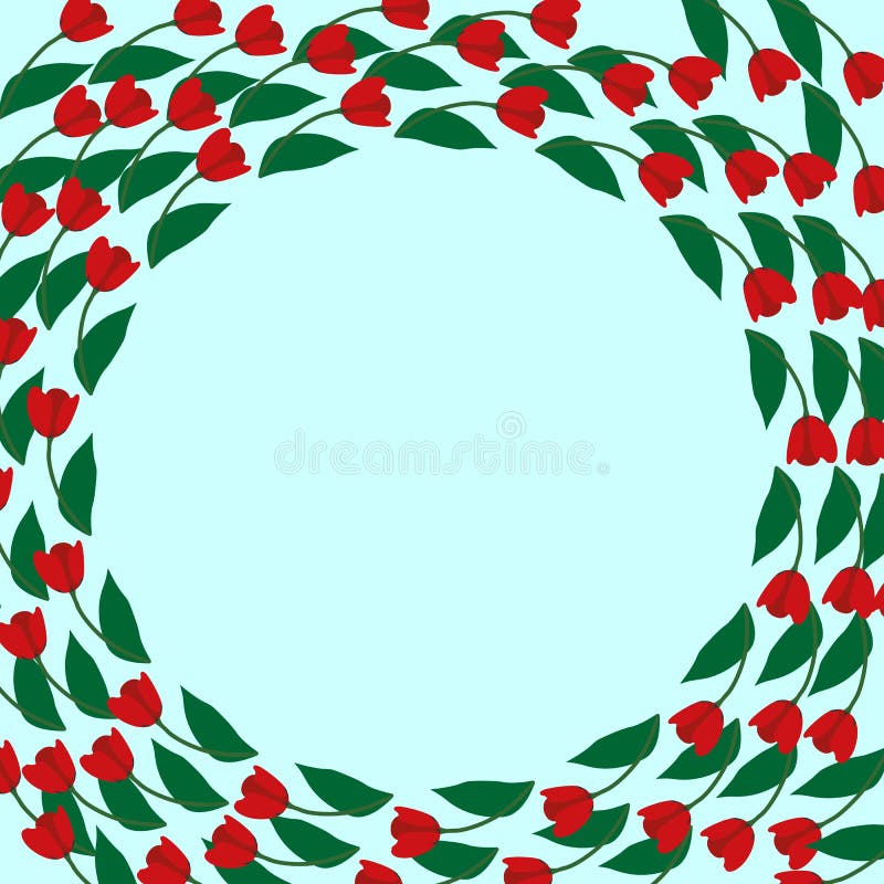 Greeting Card Tulip Flowers Stock Illustrations – 13,088 Greeting Card ...