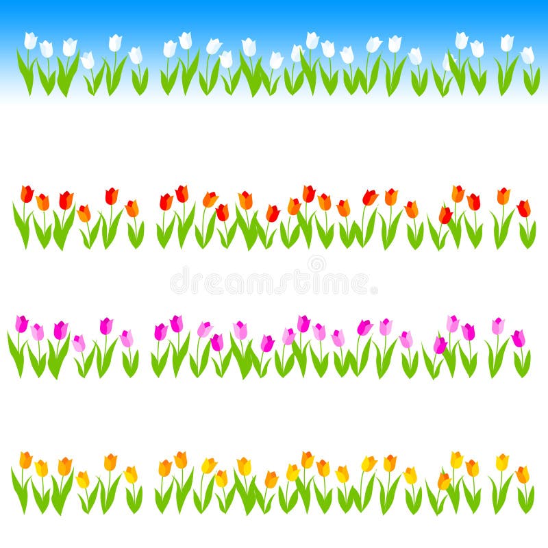 Spring Divider Clipart