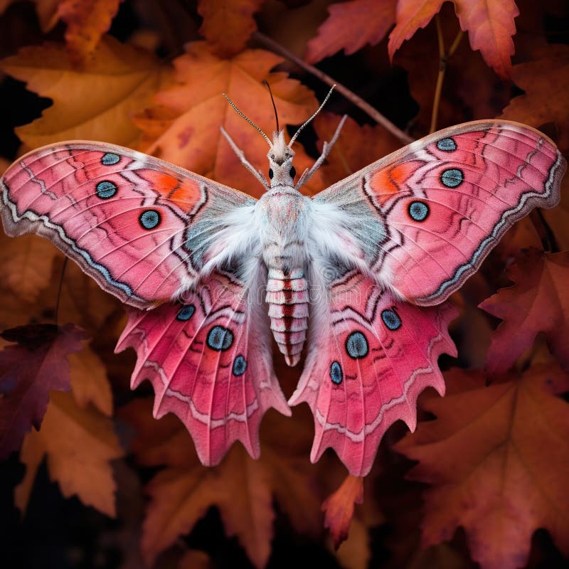 Ai Generated Illustration Wildlife Concept of Tulip-tree Moth Stock ...