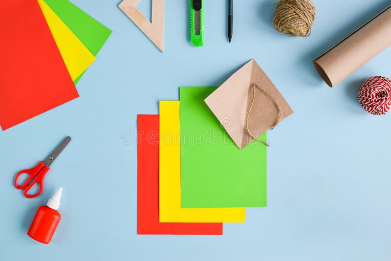 Tulips Made of Colored Paper. Step-by-step Instructions. Step 1 Prepare ...