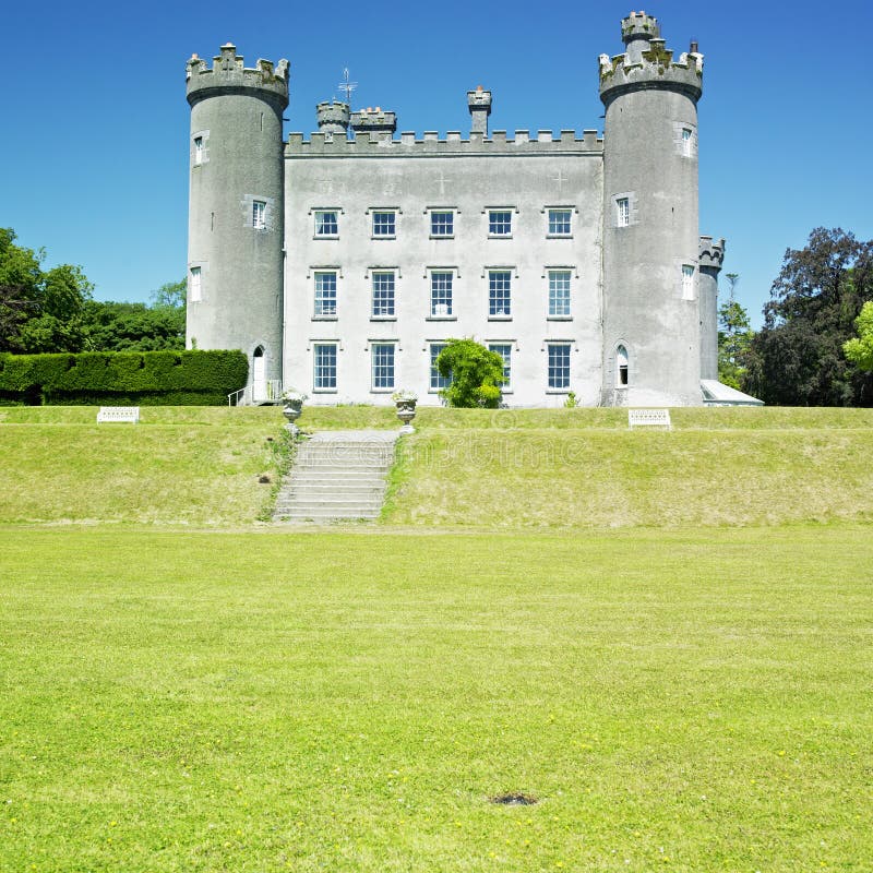 Tullynally Castle stock image. Image of travel, history - 17237405