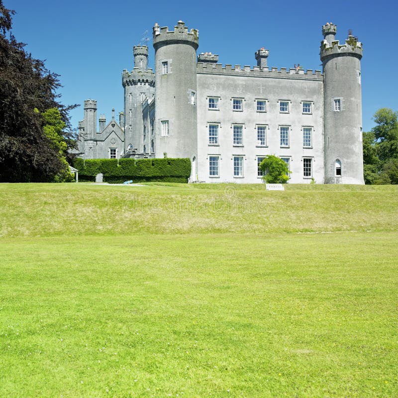 Tullynally Castle Gardens, County Westmeath, Ireland Stock Image ...