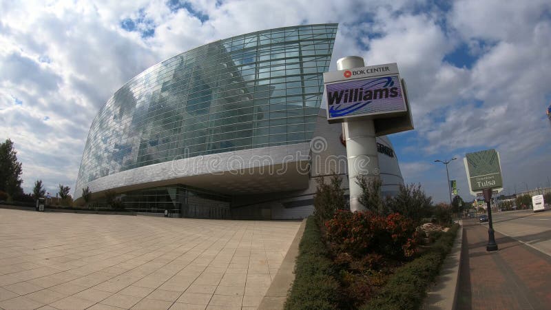 Tulsa Downtown - the Famous Bok Center - TULSA-OKLAHOMA, OCTOBER 21 ...