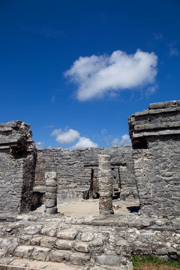 Tulum stock photo. Image of history, column, attraction - 34062582