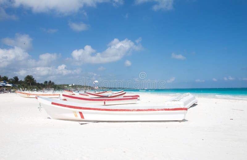 Tulum beach, Mexico stock image. Image of tropic, ocean - 39606903