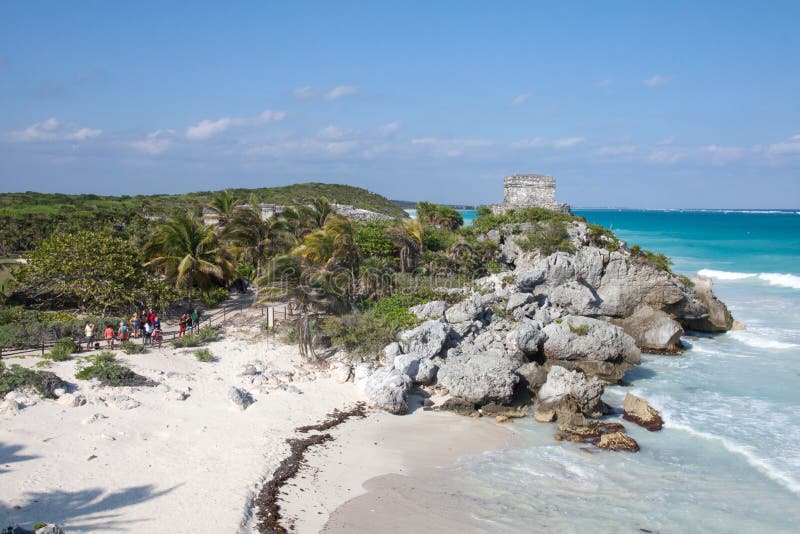 Tulum, Meksyk zdjęcie editorial. Obraz złożonej z destination - 38703151