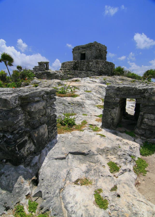 Mayan arch stock image. Image of mexico, america, tourism - 23518439