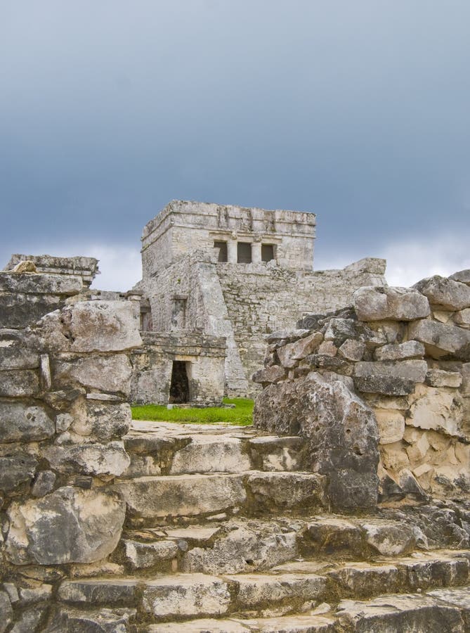 Tulum Mexico stock photo. Image of group, archaeology - 5670212