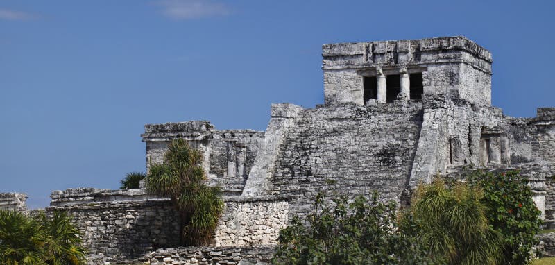 Tulum pyramid stock photo. Image of ancient, pyramid - 13775058