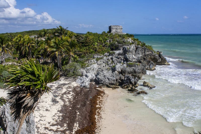 Tulum Ruins, Quintana Roo, stock photo. Image of history - 268776570