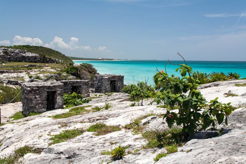 Tulum Yucatan Peninsula Mexico Stock Image - Image of beach, hill: 25407691