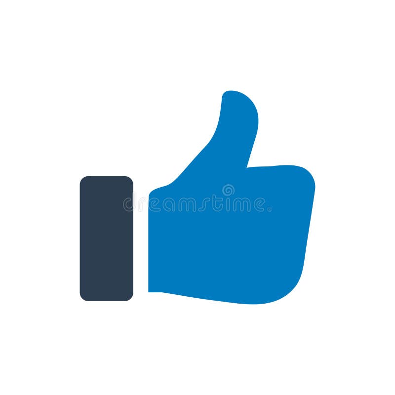 Tum Up symbolen vektor illustrationer. Illustration av samkväm - 97996769