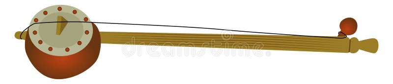 Tumbi Instrument, Illustration, Vector Stock Vector - Illustration of ...