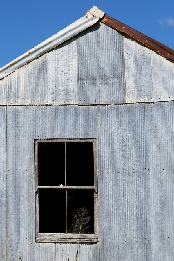 Tumble Down Old Shack stock image. Image of grass, cloud - 213403799