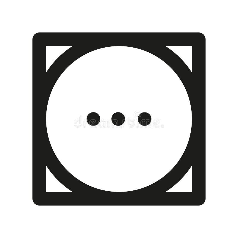 Tumble Dry High Heat Icon. Laundry Washing Vector Illustration Stock ...