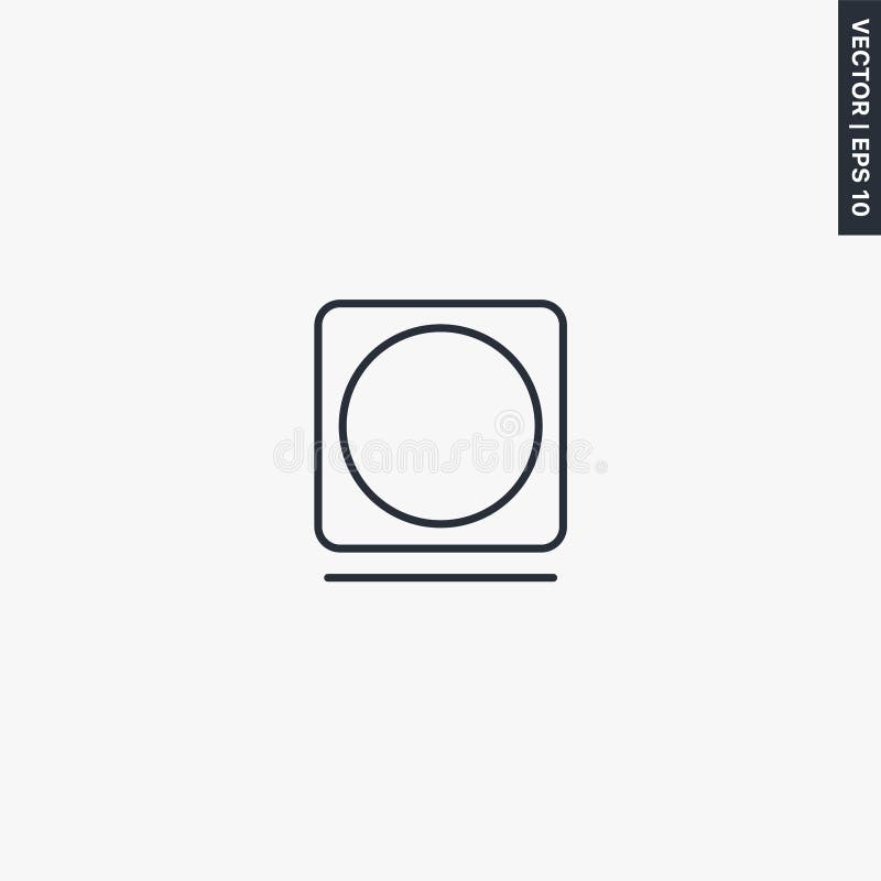 Tumble Dry Permanent Press, Linear Style Sign for Mobile Concept and ... Tumble Dry Permanent Press, Linear Style Sign for Mobile Concept and ...