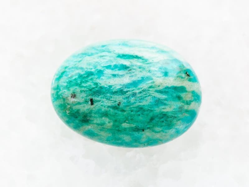 Raw Amazonite Stone On Black Stock Image - Image of piece, rough: 118888669